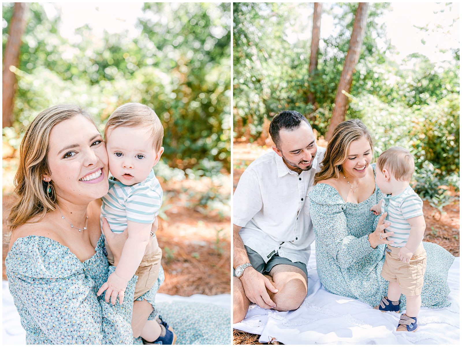 Outdoor Family Photos in Lake Mary